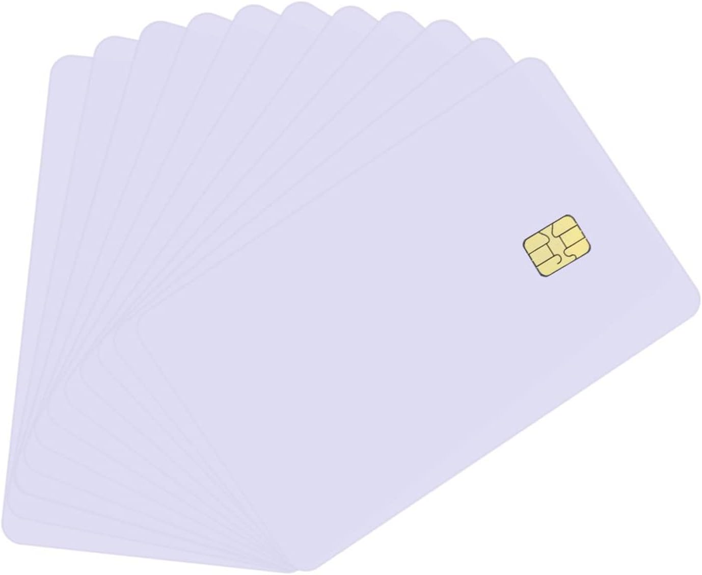 Amazon.com : YIQing 30pcs FM4442 Contact Smart Chip IC Card Hotel Key ...