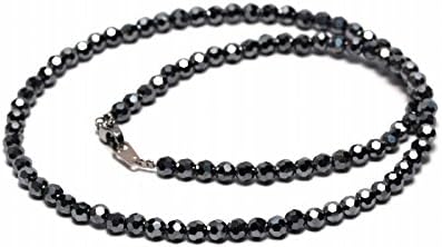 Amazon | [AMERI] 高純度99.9999…％テラヘルツ鉱石使用 テラヘルツネックレス《ミラーボールカット4mm 50cm》【テラヘルツ | ネックレス 通販