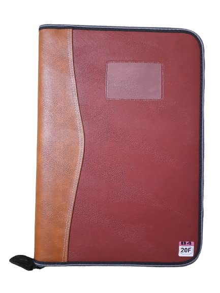 AspireTrade PU Leather Multipurpose 20 File Sleeve to Store A4 ...