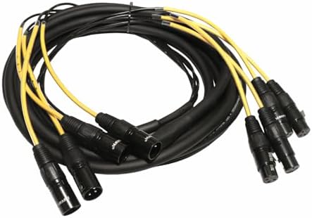 Hawk HSX4LU05 XLR Snake Cable (4 Channels) 5 M Patch Studio, Stage ...