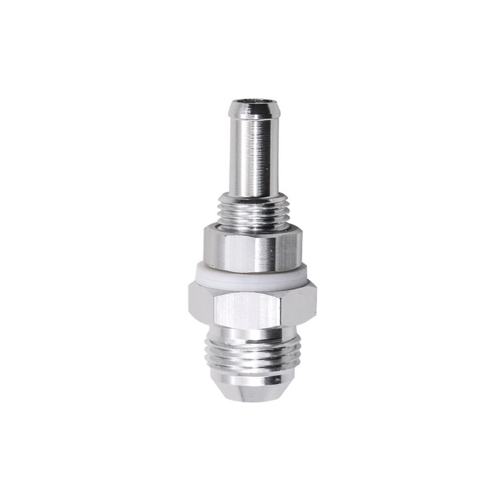Snapklik.com : 8AN Straight To 3/8inch Hose Barb Double Fuel Pump Tank ...