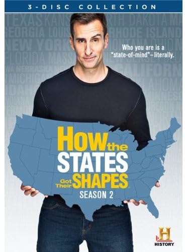 Amazon.com: How the States Got Their Shapes: Season 2 [DVD] : Brian ...
