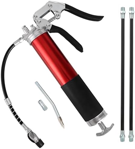YAYODS Heavy Duty Grease Gun Tool, 7000 PSI Professional Hand Held ...