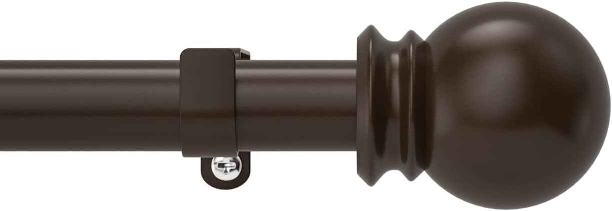 Amazon.com: URLINE Ball Caps Curtain Rod,Retractable Curtain Rods for ...