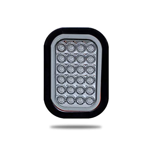 Snapklik.com : 5 X 3 White LED Trailer Tail Light - DOT Certified ...