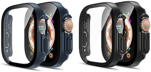 Amazon.com: TAURI 4 Pack Hard Case Designed for Apple Watch Ultra 2 ...
