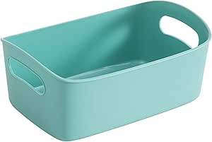 Amazon.com: Plastic Basket,Flexible Storage Basket Plastic Storage ...