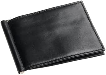 Geoffrey Beene Men's Mirage Slim Single Money Fold Wallet, Black at ...