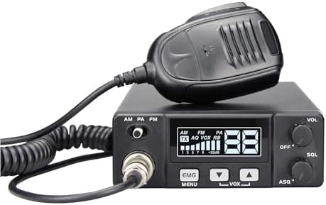 Amazon.com: President Ted FCC AM/FM Compact CB Radio : Electronics