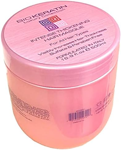 Amazon.com: Bio Keratin Luxury Collection Intense Thickening Hair ...