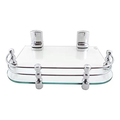 SBD Multi Purpose Glass Shelf Set Top Box Stand (12" x 9") inch ...