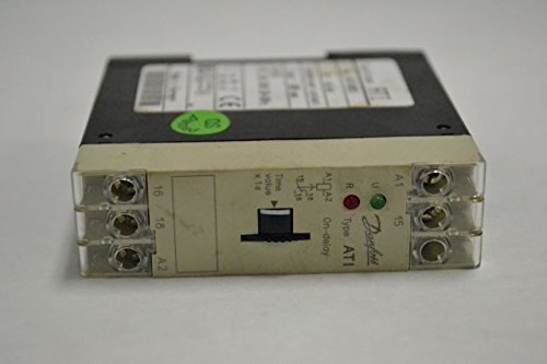 DANFOSS ATI 047H3091 TIME ON DELAY RELAY 3-300SEC 110-130V-AC CONTROL ...