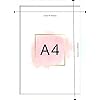 A4 Photo Frame With Clear Perspex Front - Art Print and Certificate ...