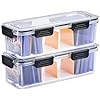 Amazon.com: DEEIF Toploader Storage Box, Trading Card Storage Box with ...