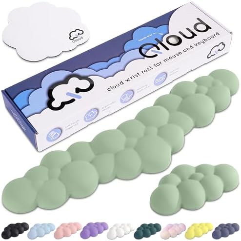 Qloud Cloud Wrist Rest Keyboard – Cloud Palm Rest Keyboard Rest Desk ...