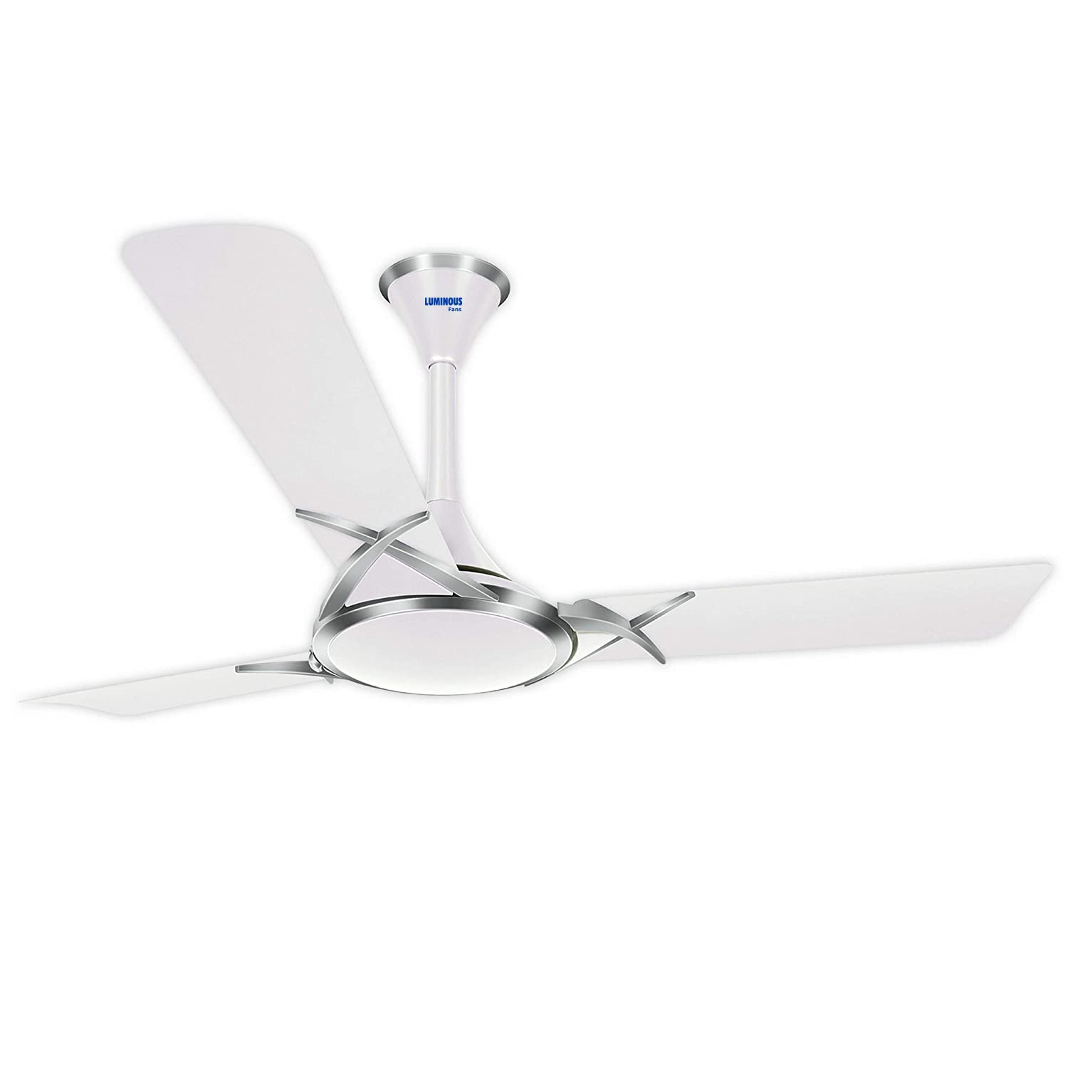 RR Signature Deco Premium Deltoid 1200mm Ceiling Fan (Silky White ...