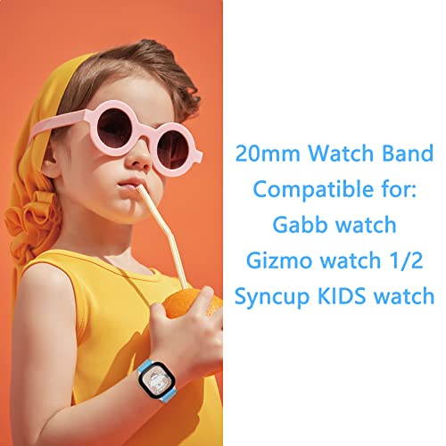 JZK 3-Pack Hook Loop Nylon Watch Band Compatible with Version Gizmo ...