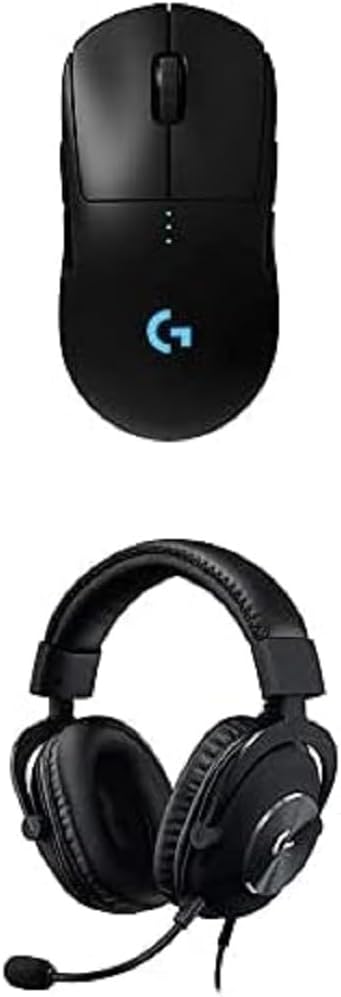 Amazon.com: Logitech G Pro X Gaming Headset with Blue VO!CE Technology ...