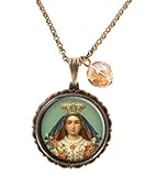 ・ブランド:LES CAKES DE BERTRAND・製造元:LES CAKES DE BERTRAND・製造元/メーカー部品番号:Le collier Antoinette Madone・サイズ約2.5cm　　チェーン約40cm・フラン...