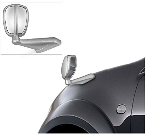 PRIKNIK Front Fender SUV Wide Angle Mirror-Silver-Compatible With C ...