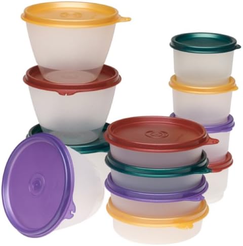 Amazon.com: Tupperware Petit Fours Set, Gemstone: Amzn Home Kitchen ...