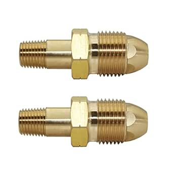 Amazon.com: 2 Pcs ME318P Propane Tank Connectors, POL Tank Nut ...