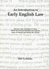 Buy An Introduction to Early English Law Book Online at Low Prices in ...