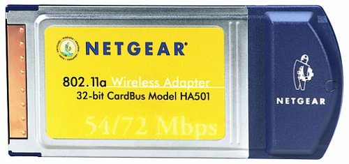Netgear 802.11a Wireless LAN Cardbus PC Card - Buy Netgear 802.11a ...