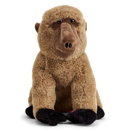 Zappi Co Baboon Plush Toy (22cm) Cheeky Pal – Soft, Cuddly, 100% ...
