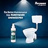 PARRYWARE SLIMLINE PREMIUM Series Polymer/PVC Dual Flush System Exposed ...
