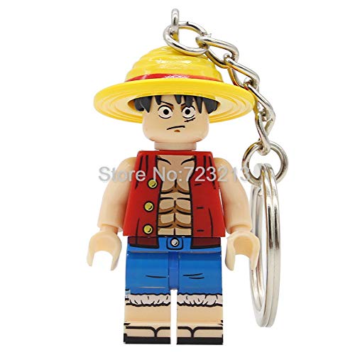 Buy ONE Piece Monkey D GARP Luffy Cartoon Figure Keychain GARP Nami ...