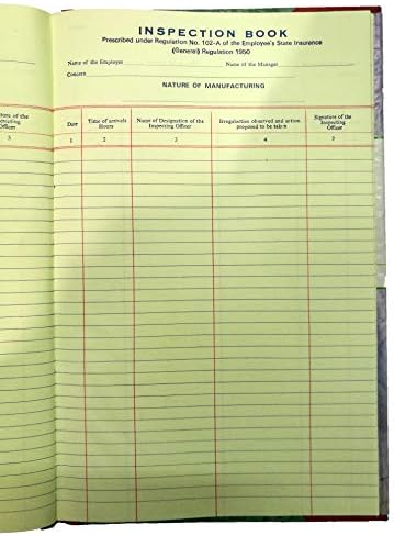 LRS Employee Service Book - Superb Quality for Lifetime Record ...