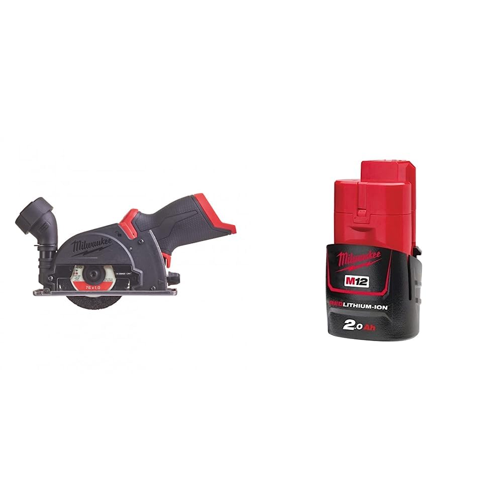 Milwaukee M12FCOT-0 M12 FCOT-0 Fuel Cut Off Tool 12V Bare Unit & M12B2 ...