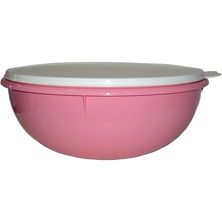 Amazon.com: Tupperware 26 Cup Fix N Mix Bowl. Pink: Tupperware Large ...