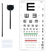 Eye Chart Buy s For Eye Exams 10 Feet, Snellen With Wooden Frame For ...