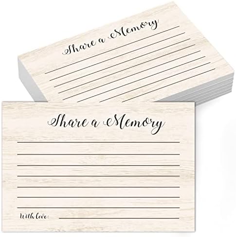 Amazon.com: 50 Share a Memory Cards, Memory or Words of Love Card ...