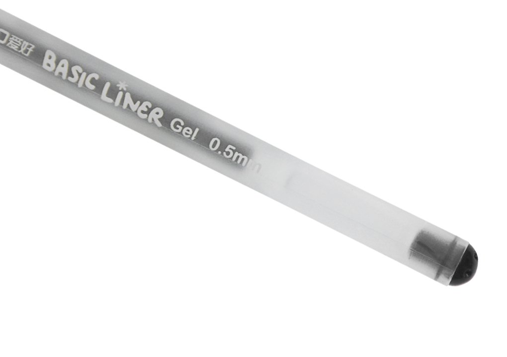 Snapklik.com : Basic Liner Gel Pen, 0.5mm, Extra Fine Point, Needle Tip ...