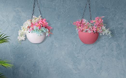 Relanta-Decorative Hanging Pots with Chain | Home Office or Gift Wild ...