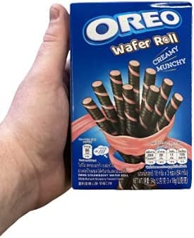 Oreos Oreo Wafer Roll Variety Pack (juego de 3) Chocolate (1.90 oz ...