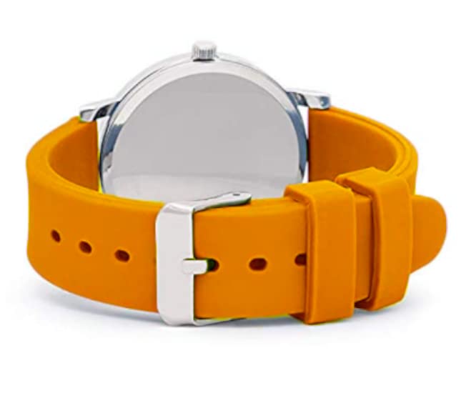 SBWC Yellow Rubber Silicon Watch strap 16mm 18mm 20mm 22mm Yellow ...