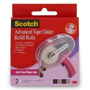 Scotch Advanced Tape Glider Acid-Free Refills 2/Pkg : Amazon.co.uk ...