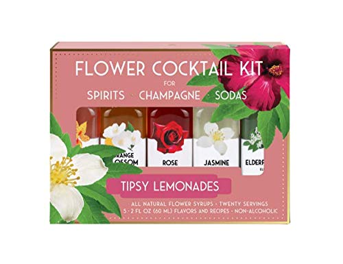 Amazon.com: Natural Floral Elixir Co. Cocktail Kit for Tipsy Lemonades ...