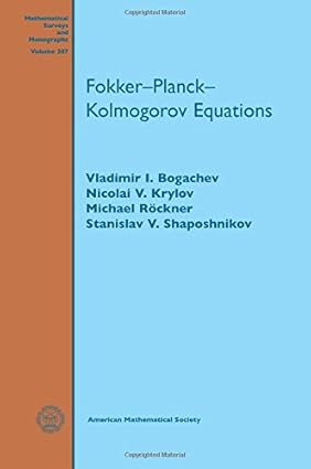 Amazon.com: Fokker-planck-kolmogorov Equations (Mathematical Surveys and Monographs ...