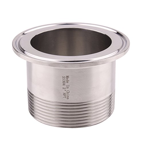 Snapklik.com : DERNORD Sanitary Male Threaded Pipe Fitting To 2.5 INCH