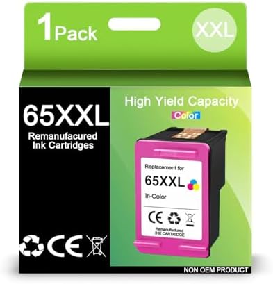 Amazon.com: Penguin 65XL Ink Cartridges for HP Printers DeskJet 3755 ...
