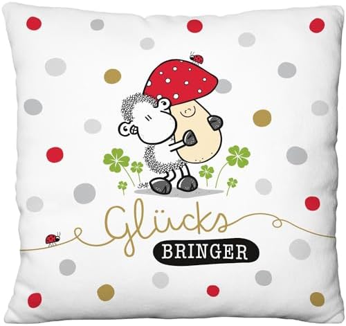 Sheepworld Kissen Motiv Mama, Danke | Zierkissen, Baumwolle, 40 cm x 40 ...