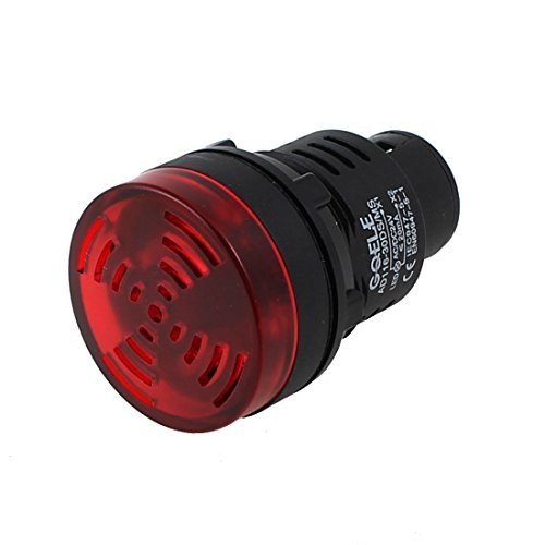 Alcoa PrimeAC/DC 24V Industrial LED Buzzer Alarm Signal Indicator Lamp ...