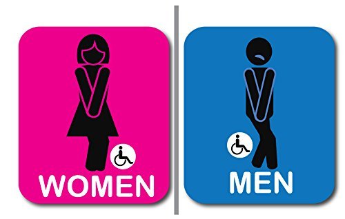 Unique Bathroom Signs