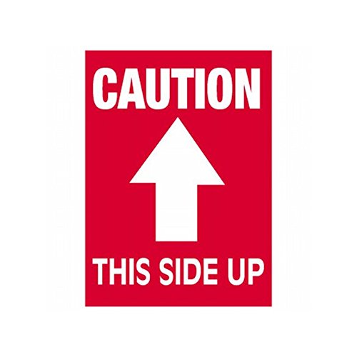 Amazon.com: Box Packaging "Caution - This Side Up" Labels, 3" x 4" 500 ...