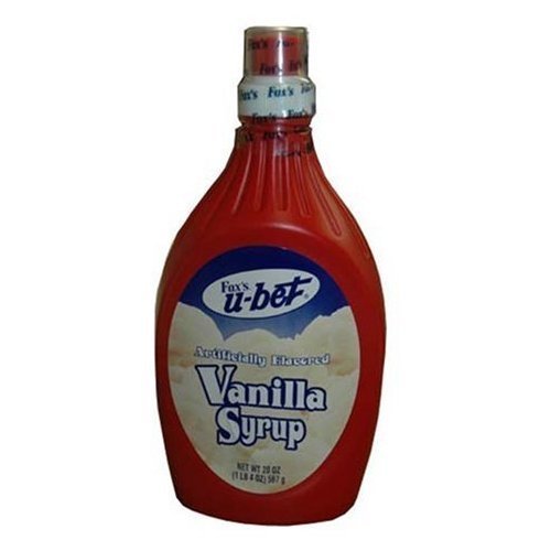 Amazon.com : Foxs U Bet Vanilla Syrup, 20 Ounce -- 12 per case. by Foxs ...